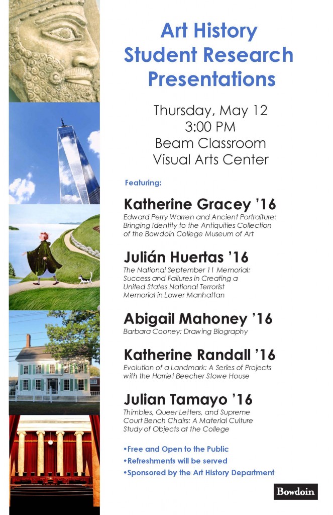 Art History Student Research Presentation | Bowdoin College