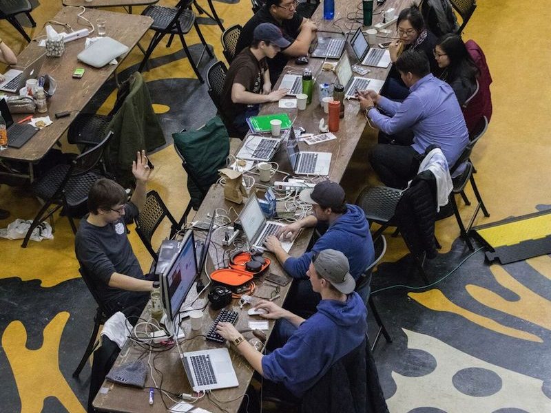 Annual Hacks' Hackathon Generates Flurry of Innovations | Bowdoin College