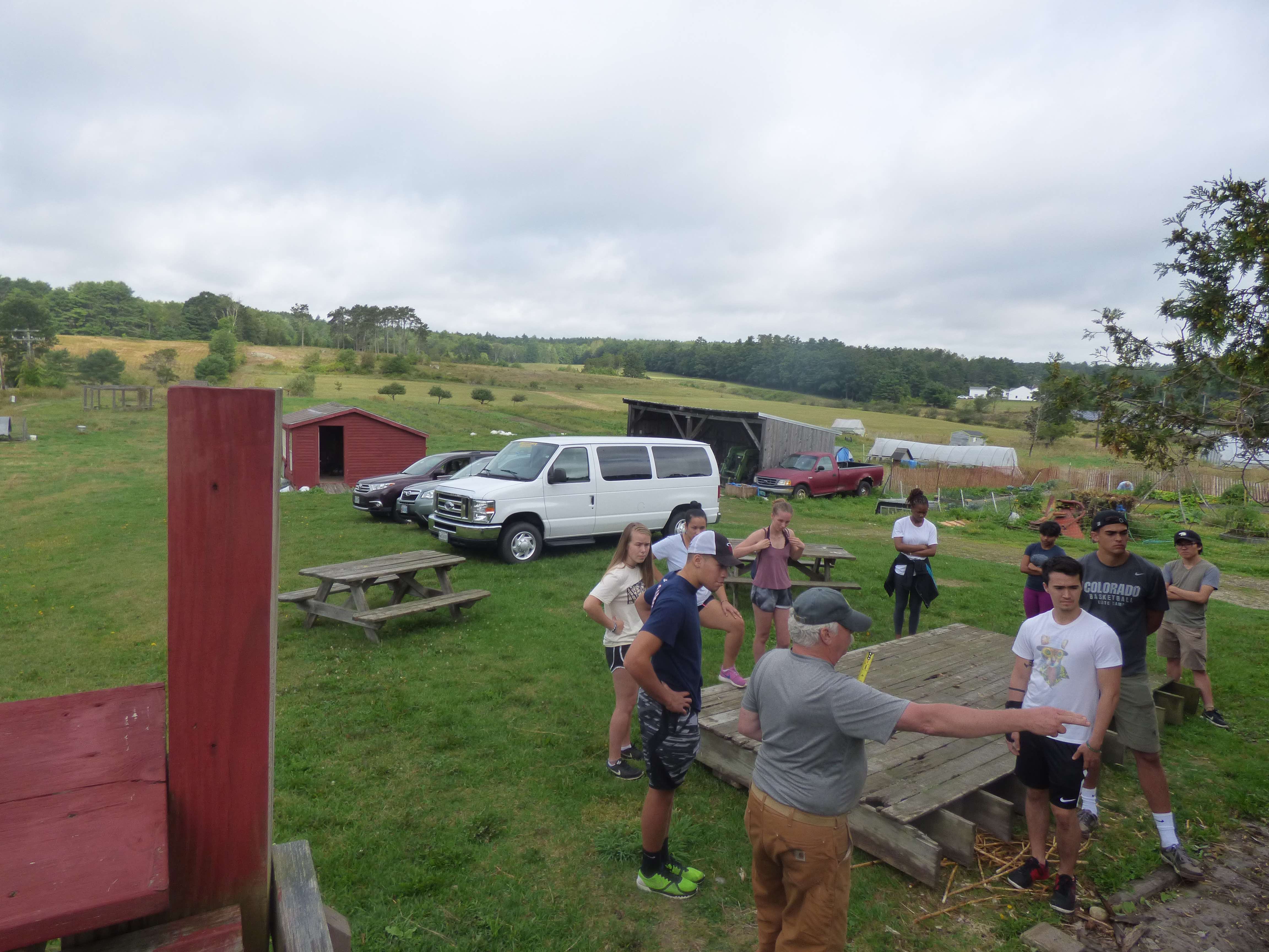 A Morning at Morris Farm, with an Orientation Trip | Bowdoin College