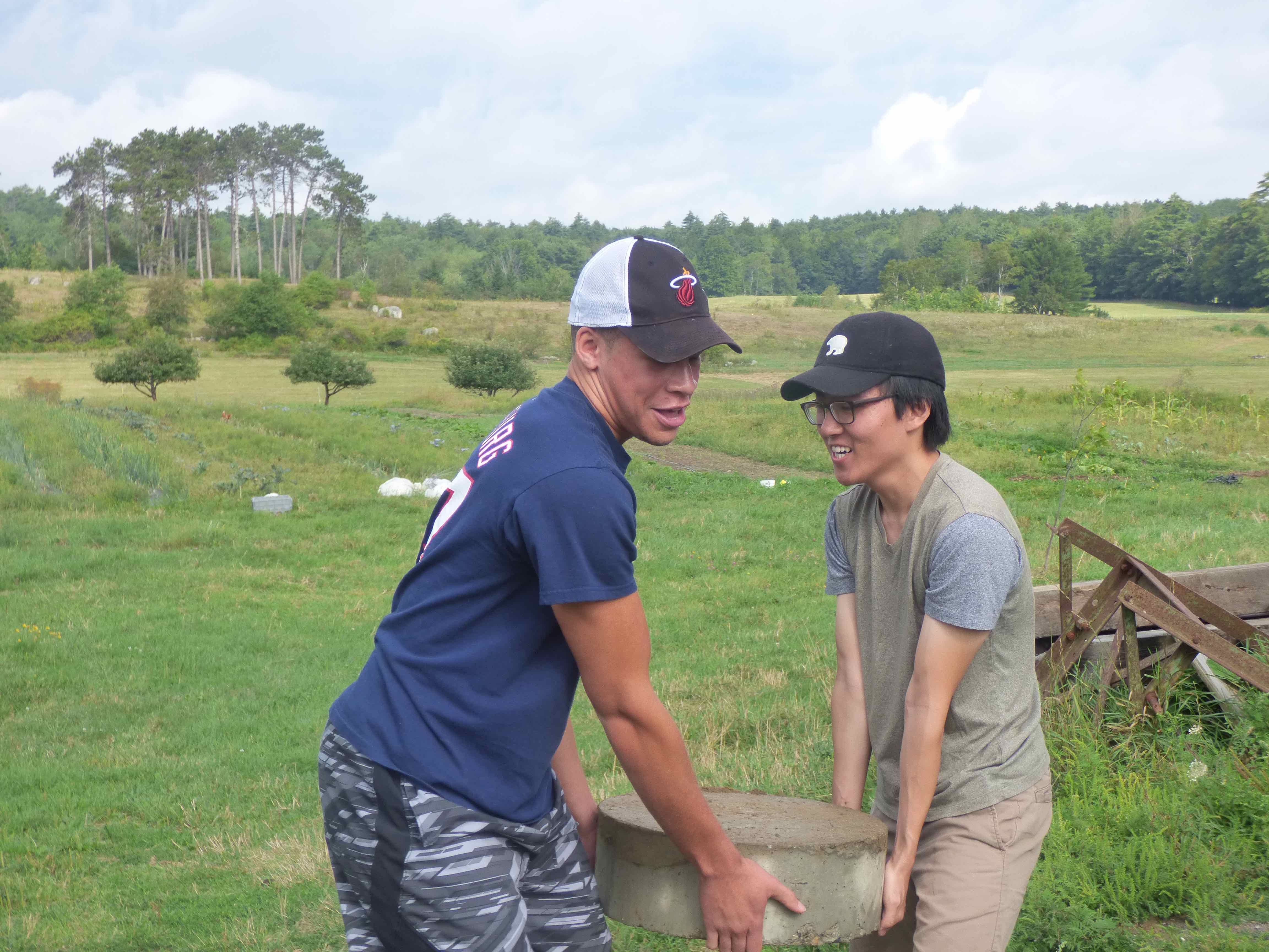 A Morning at Morris Farm, with an Orientation Trip | Bowdoin College