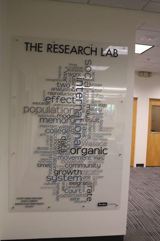 Library Opens New Research and Technology Spaces | Bowdoin College