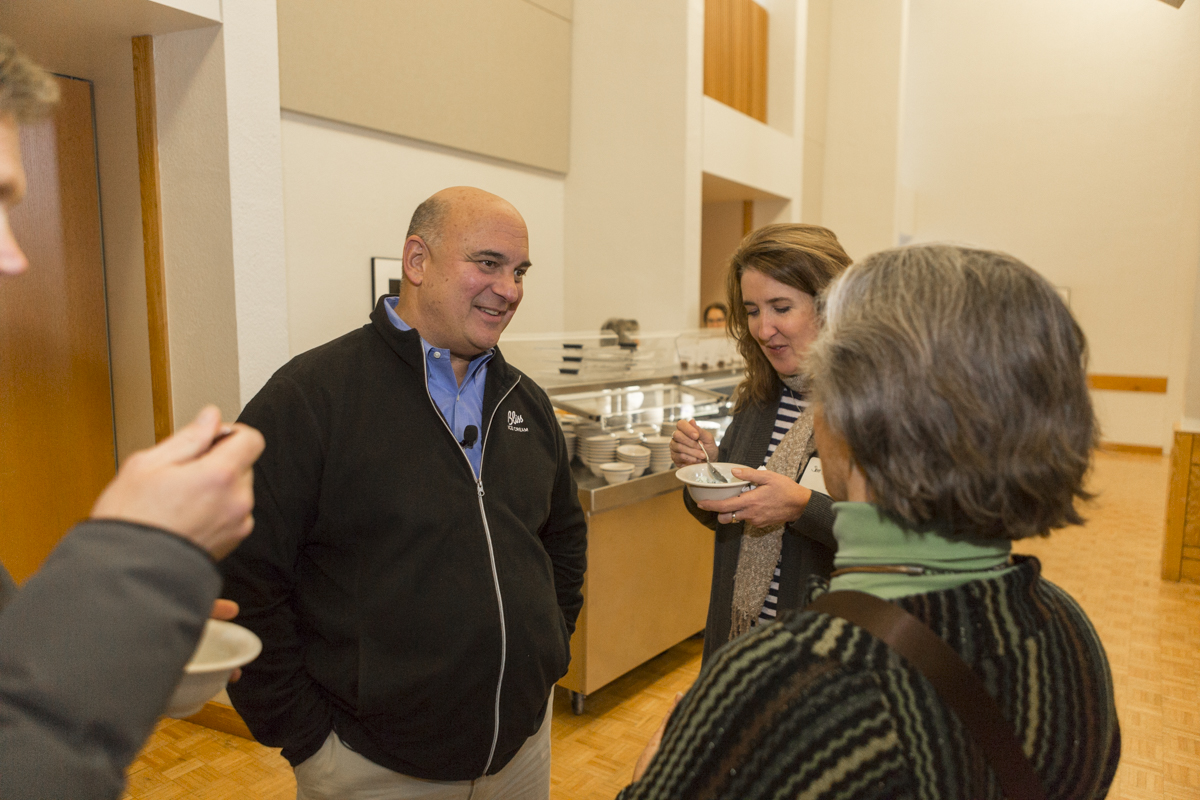 Bruce Ginsberg P’20 Shares Ice Cream and Inspiration | Bowdoin College