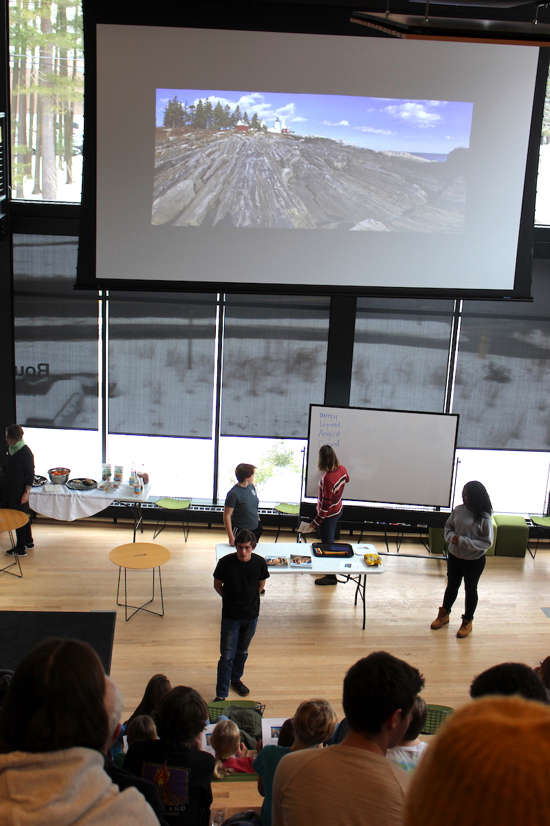 How to Teach Geology with Jell-O and Chocolate Syrup | Bowdoin College