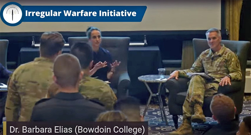 Bowdoin’s Barbara Elias Joins West Point Panel on Irregular Warfare ...