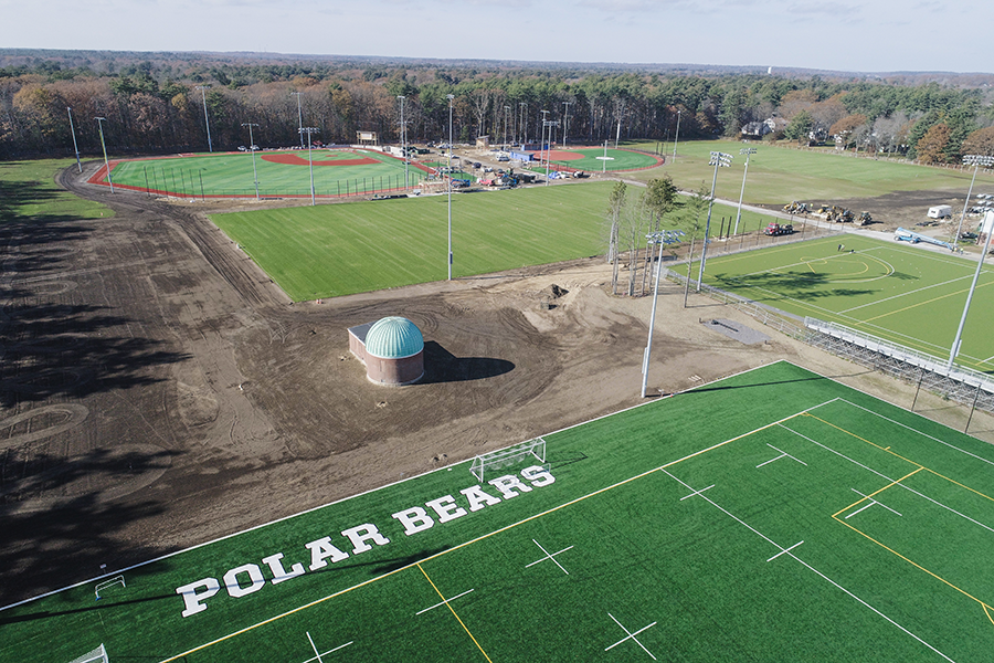 Pickard Field: A Bird’s Eye View of What’s New and Improved | Bowdoin ...
