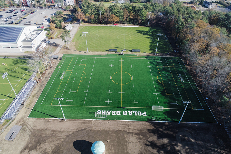 Pickard Field: A Bird’s Eye View of What’s New and Improved | Bowdoin ...