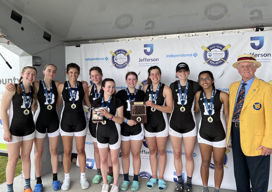 Bowdoin Rowing Wins a Boatload of Medals at Top Regatta | Bowdoin College