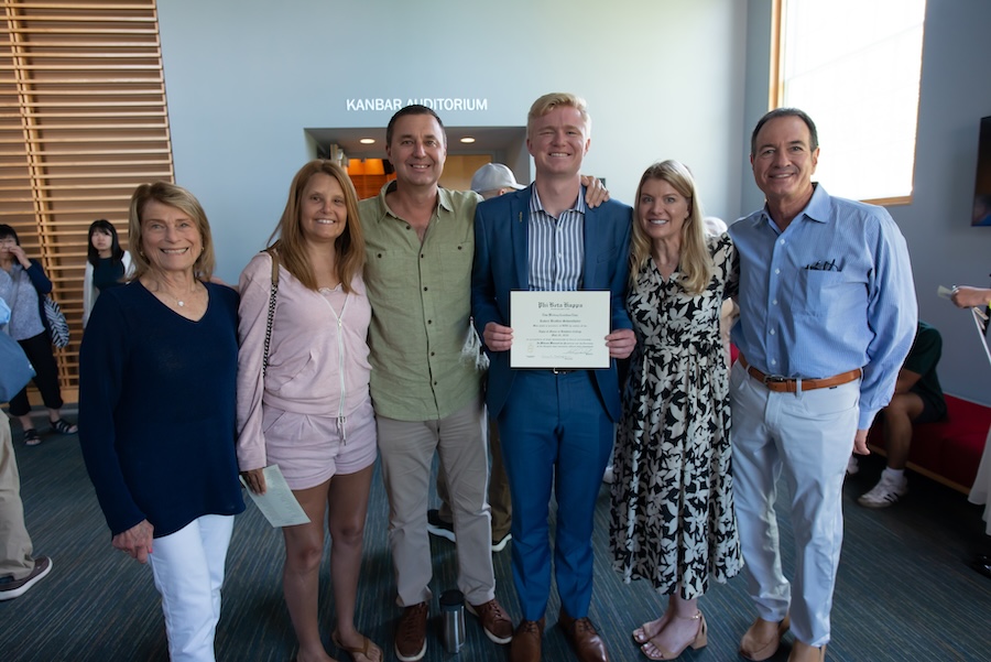 54 Graduating Seniors—and One Extraordinary Alumnus—are Inducted into ...