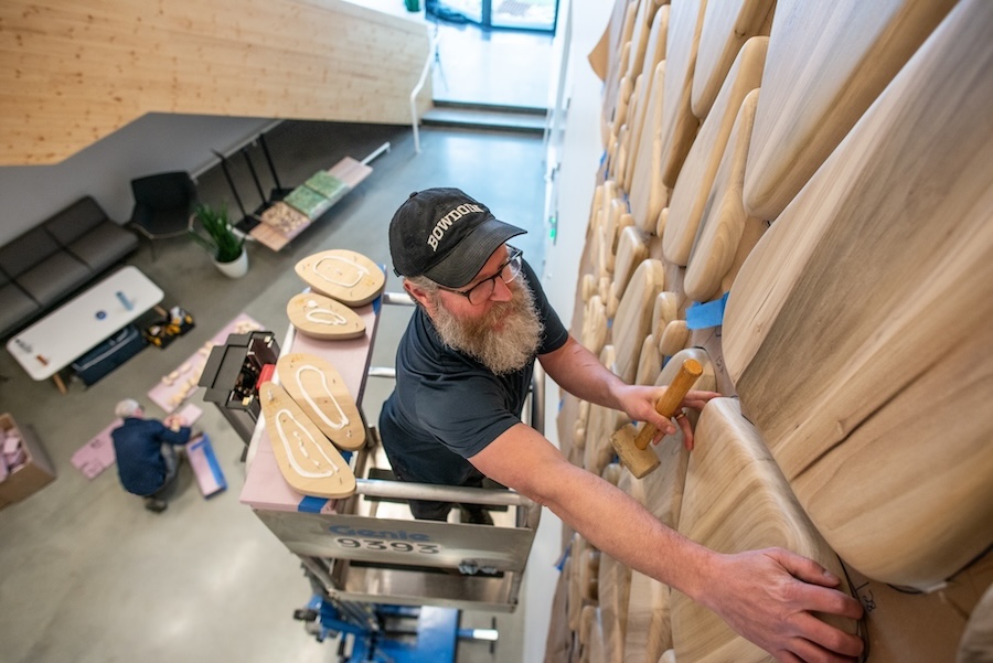 'Northern Sun' Rises in Barry Mills Hall | Bowdoin College