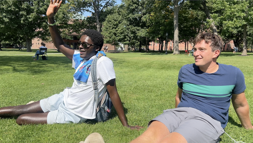 The Bowdoin Hello: A Couple of Seconds That Add Up Over Time | Bowdoin ...