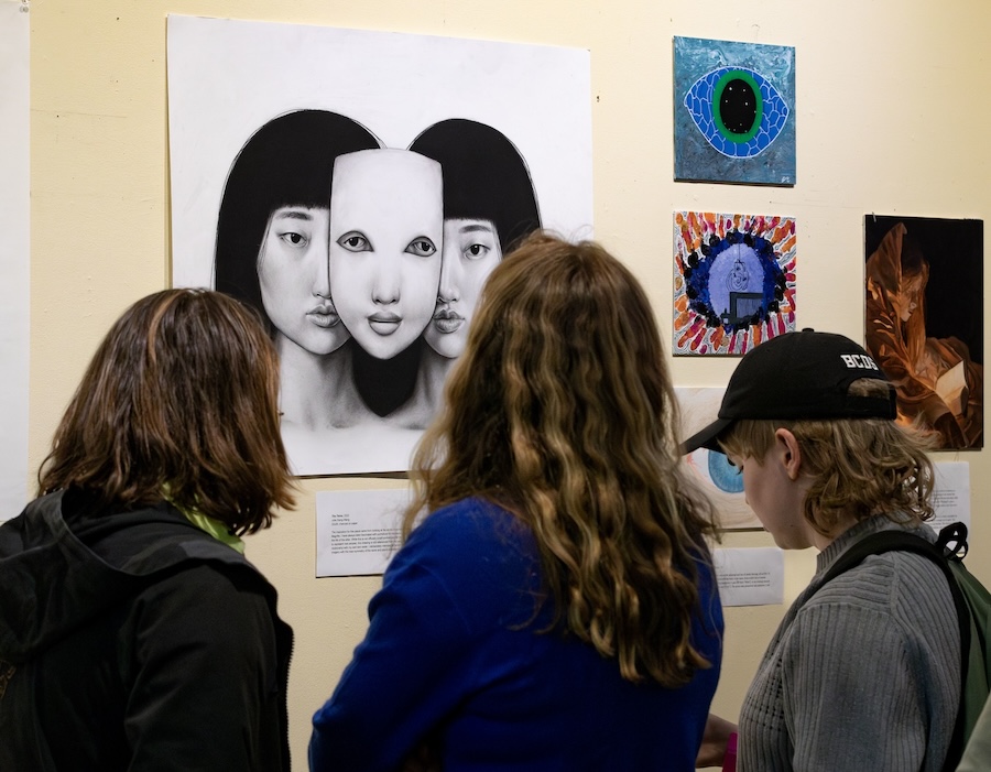 Student Artists Honored at Delta Sigma/Delta Upsilon Art Reception ...