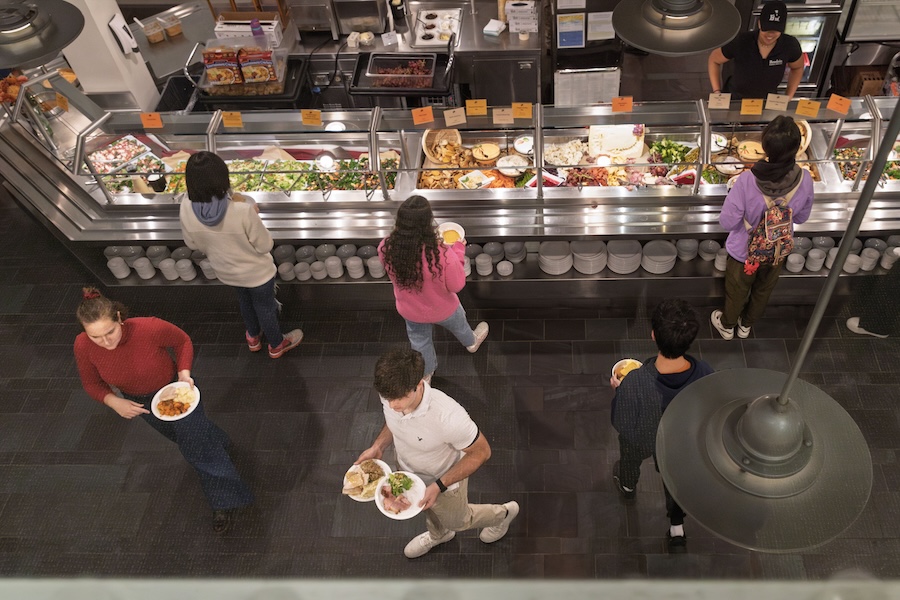 Students Relish Dining's Famous Thanksgiving Event | Bowdoin College