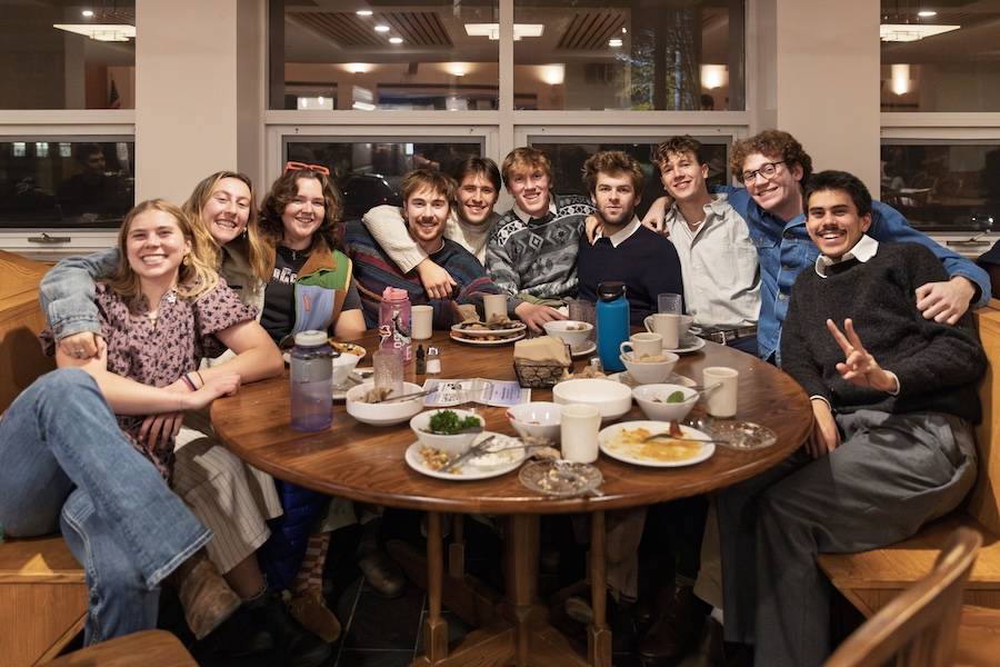 Students Relish Dining's Famous Thanksgiving Event | Bowdoin College