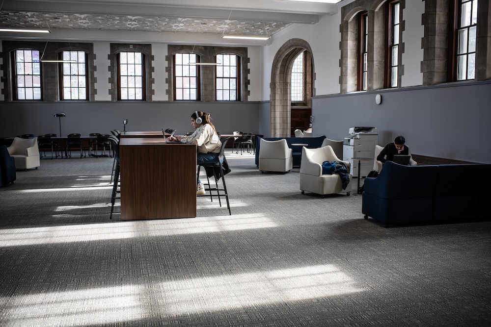 A New Chapter: Enter the Hubbard Hall Reading Room | Bowdoin College