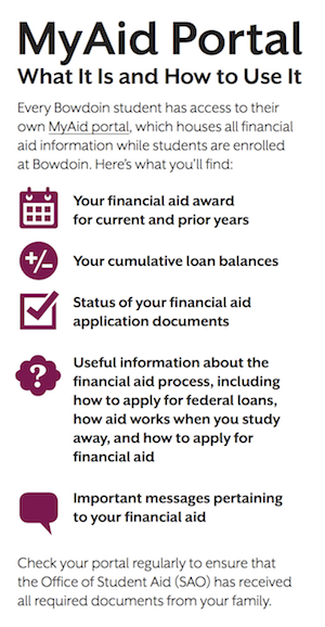 MyAid Portal | Bowdoin College